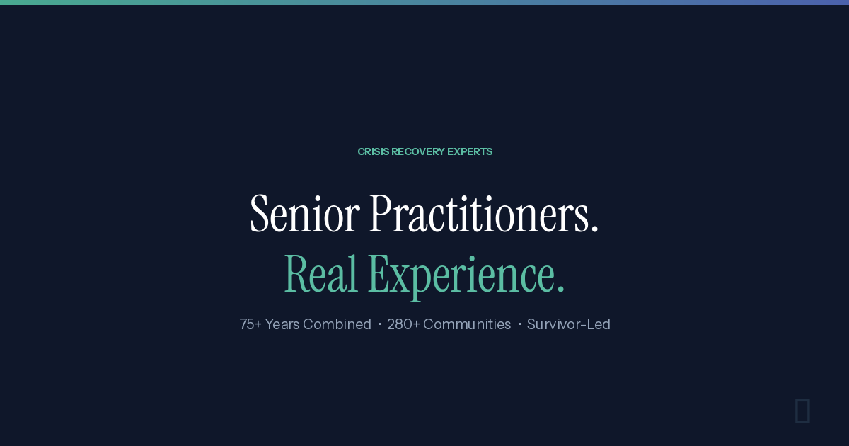Crisis Recovery Experts | Meet Our Team | Aftermath Solutions